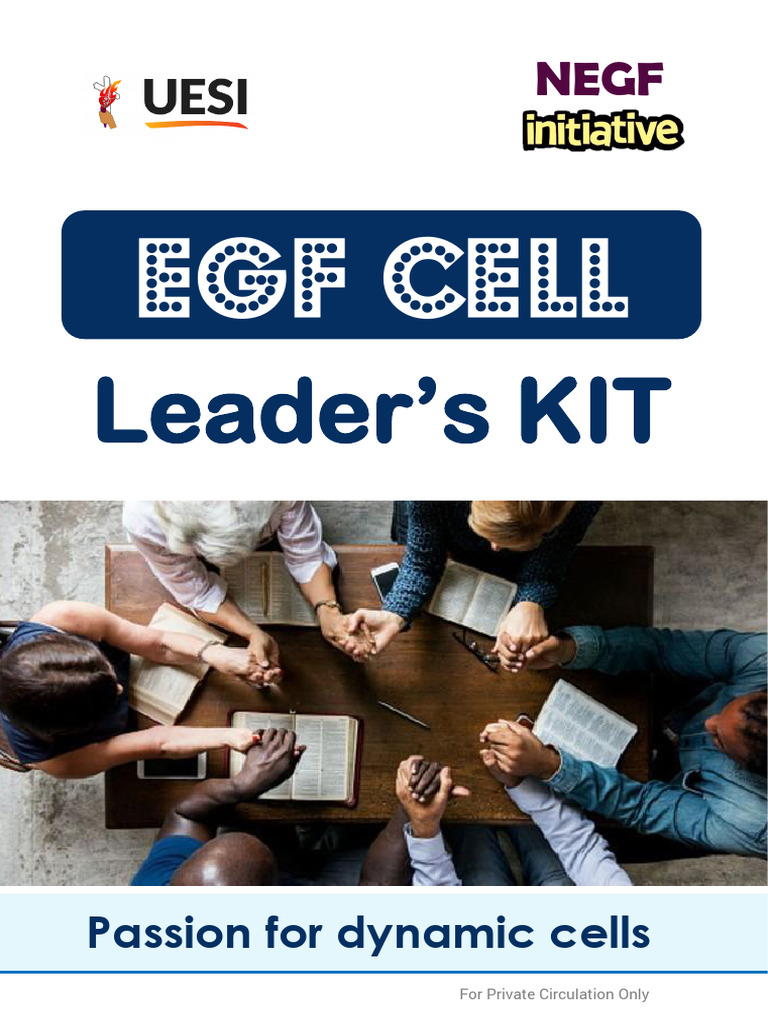 EGF Cell Leaders Kit - English - Feb 2025 | PDF | Jesus | Disciple ...