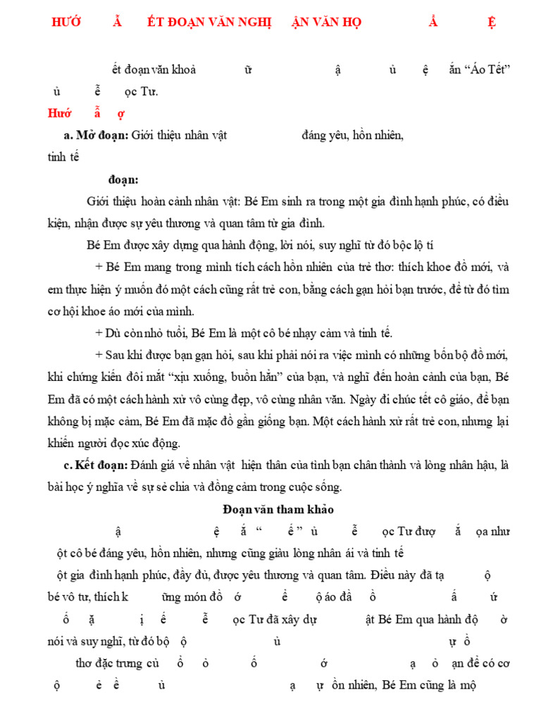 Huong-dan-viet-doan-NLVH-Truyen-5-ngu-lieu-Gui-HS | PDF