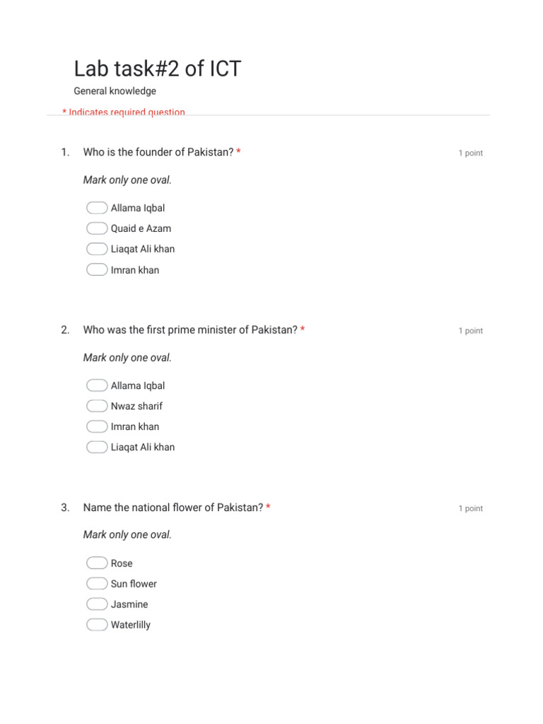 Lab Task#2 of ICT | PDF