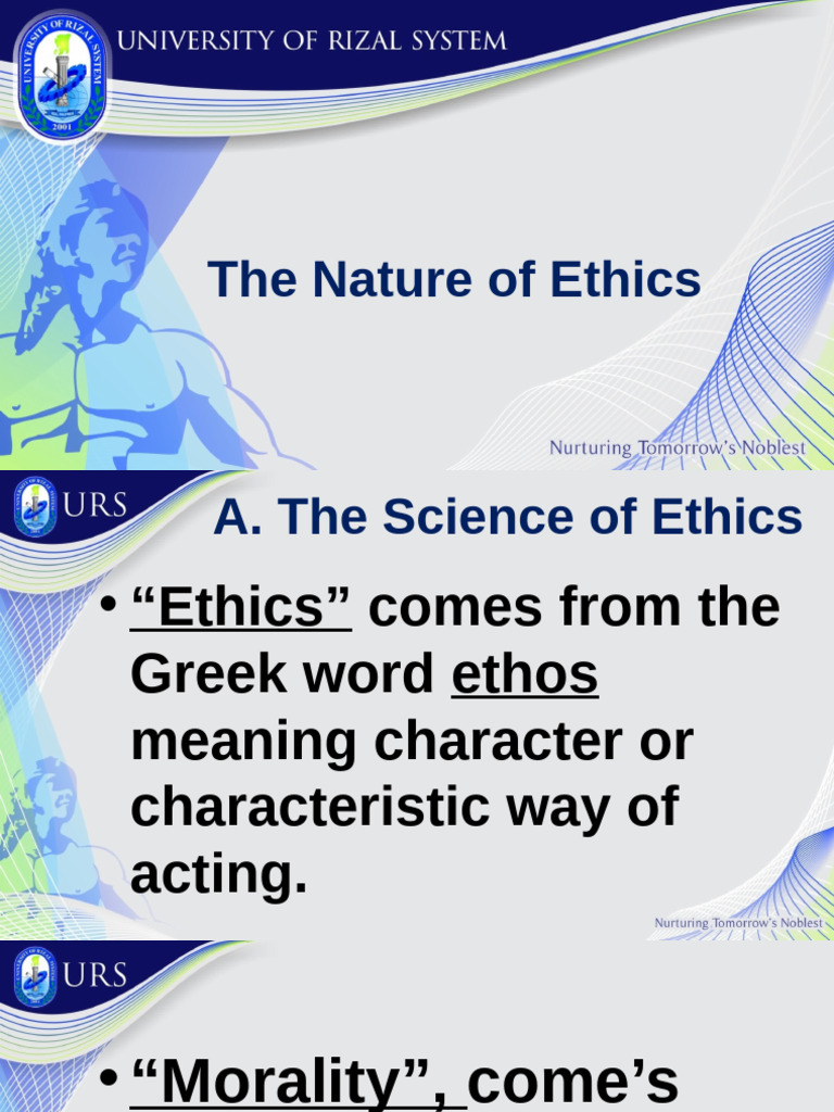 The Nature of Ethics | PDF | Science | Soul