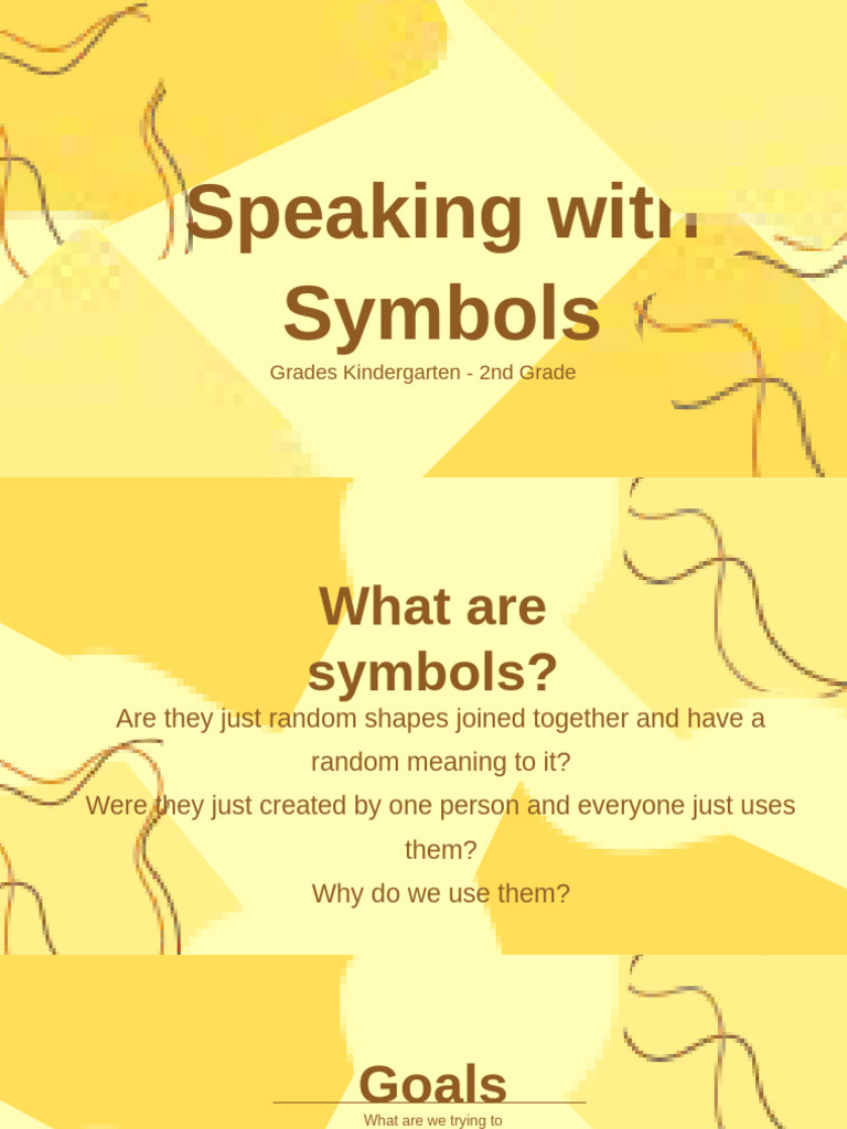 Speaking With Symbols | PDF | Symbols | Cognitive Science