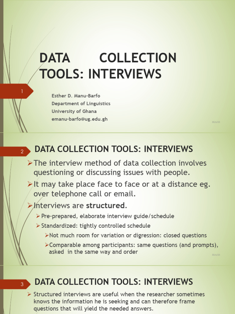 Data+collec+tion+tools+-+interviews,+focus+group,+obervation+ +questionnaire | PDF | Focus Group ...