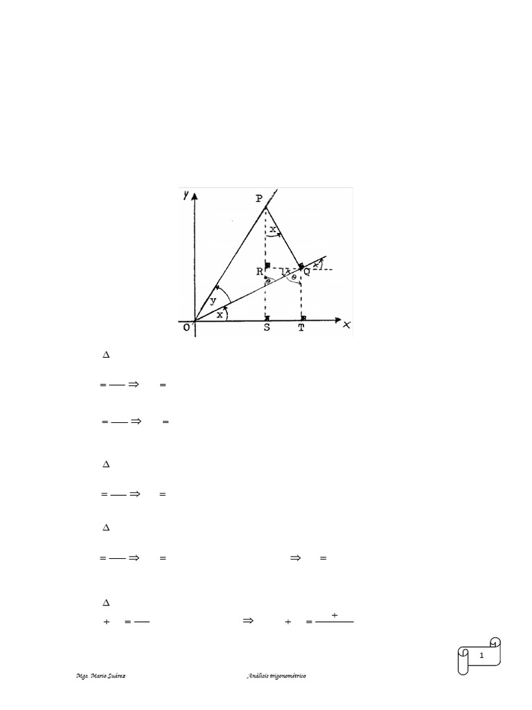 Analisis Trigonometrico Funciones Trigon | PDF | Funciones trigonométricas | Trigonometría