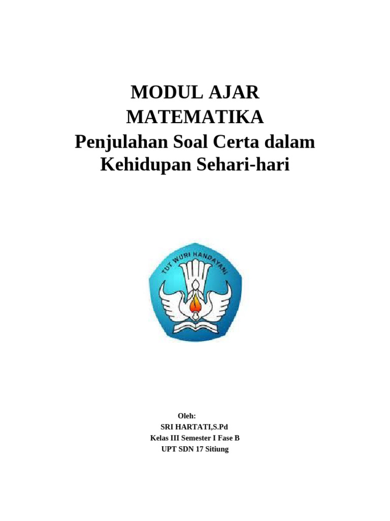 Modul Ajar Observasi Kls 3 Semester I Kamis 19 Sept 2024 | PDF
