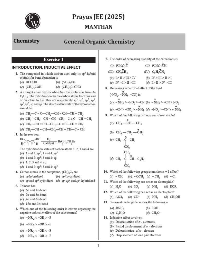 66dfe296a1df36983422cae7 - ## - General Organic Chemistry - Standard ...