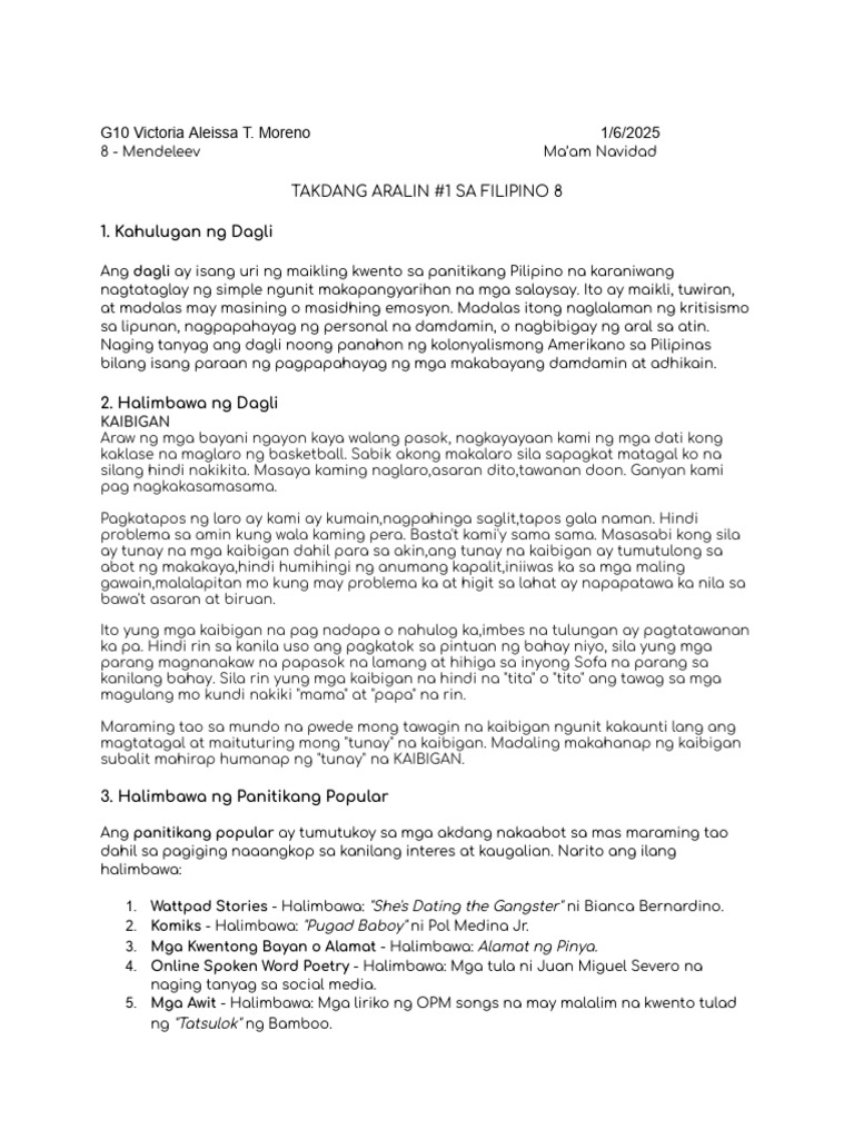 Filo TKD 1 | PDF