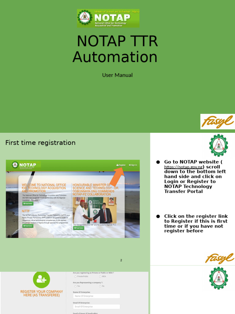 NOTAPUserManual | PDF | Computing