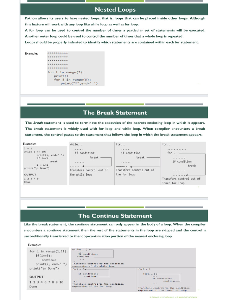 Nested Loops | PDF