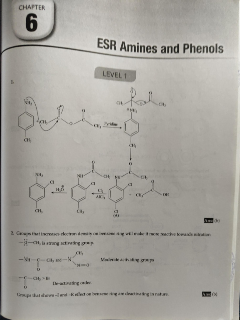 Akshay Choudhary Amines and Phenols Solution | PDF | Functional Group | Physical Chemistry