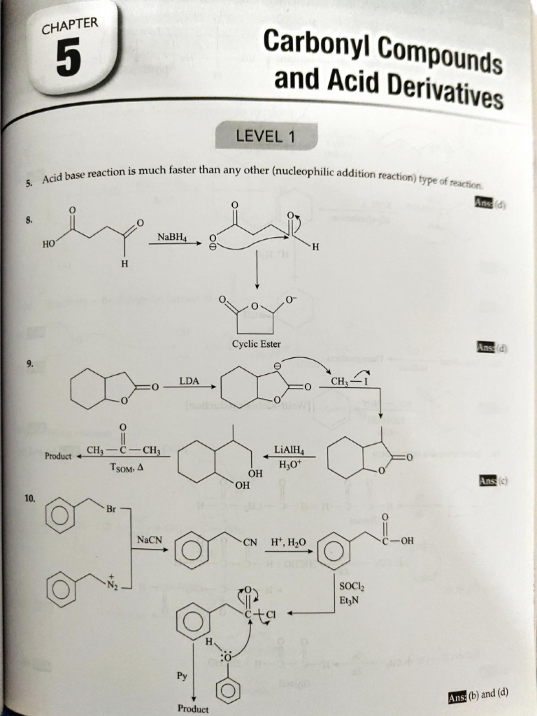 Akshay Choudhary Carbonyl Compounds and Acid Derivatives | PDF Akshay Choudhary Carbonyl Compounds and Acid Derivatives | PDF