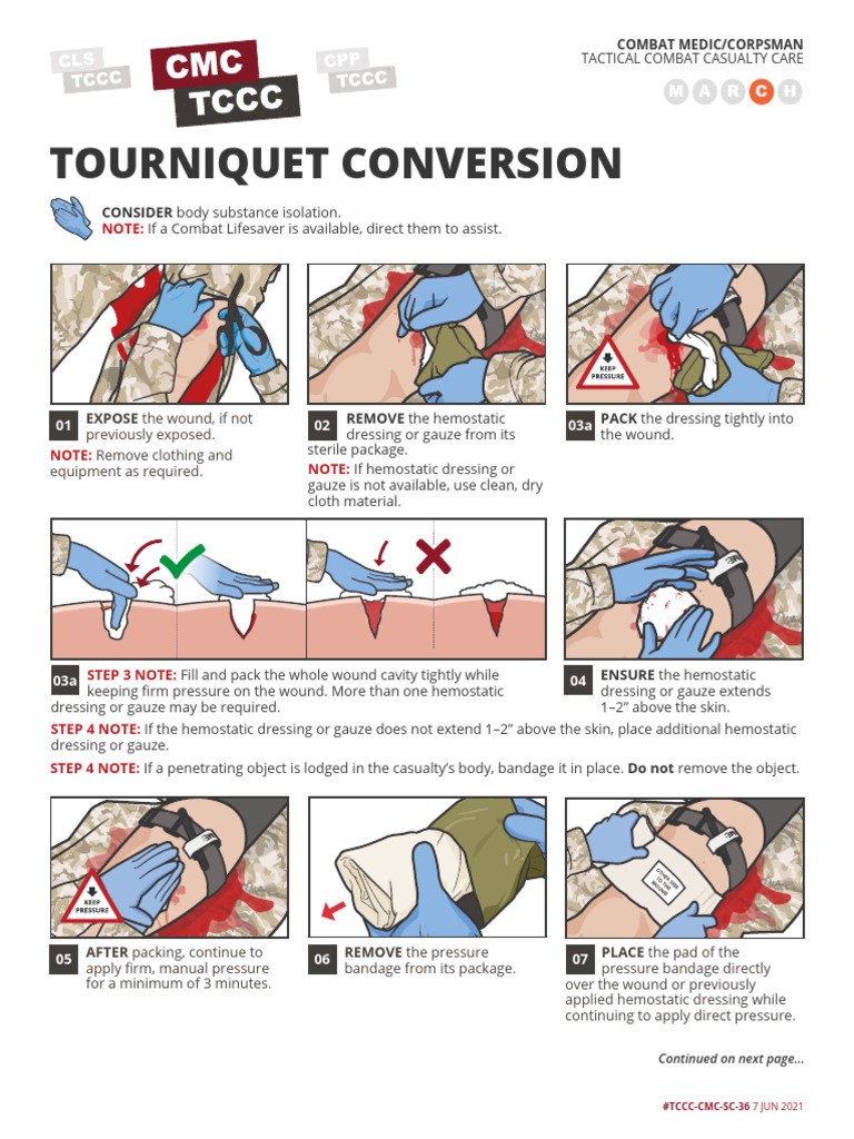 Conversão de Torniquete | PDF | Medical Emergencies | First Aid