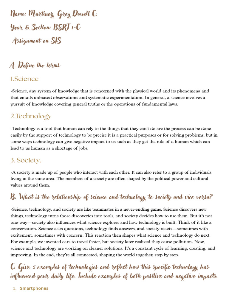 Grade 9 3rd Quarter Answer Key Science | PDF | Science | Knowledge