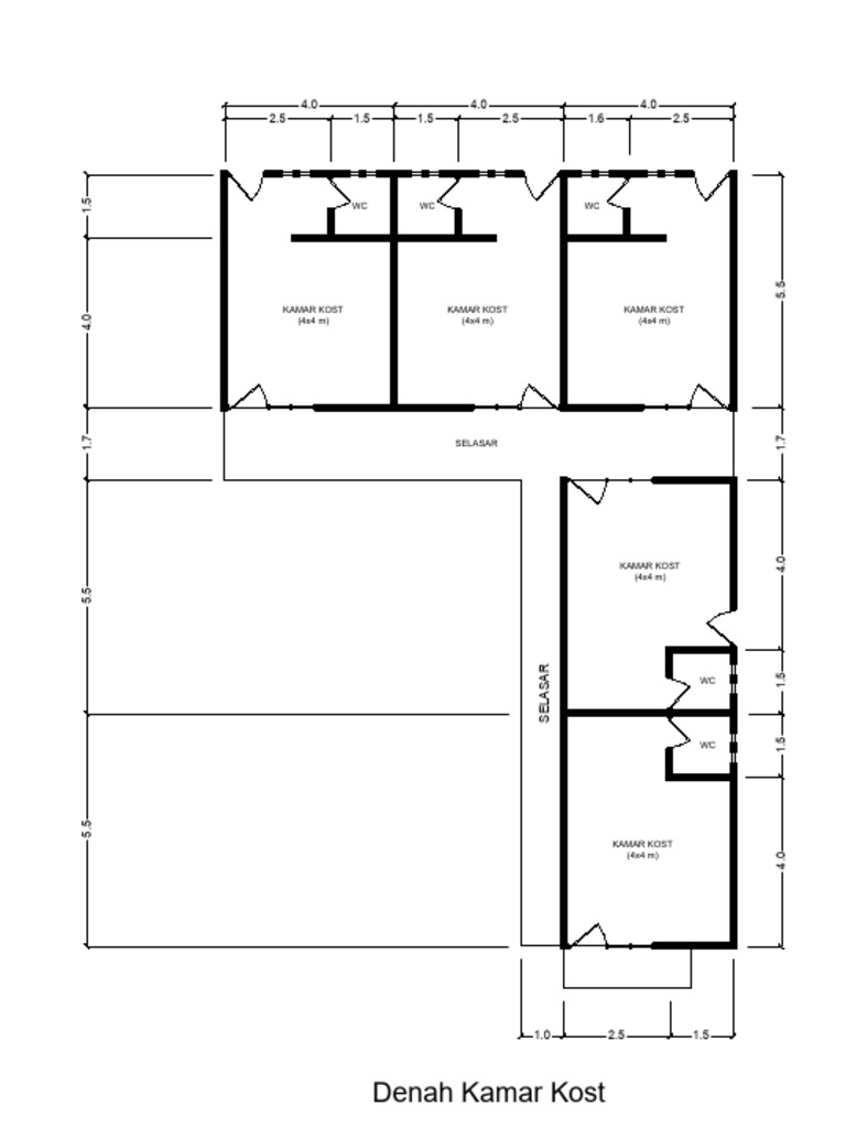 Denah Kost (Baru) | PDF