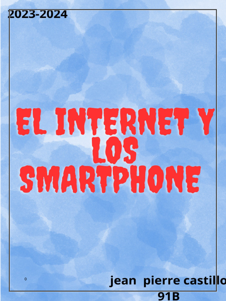 Tarea Tic | PDF | Internet | Smartphone