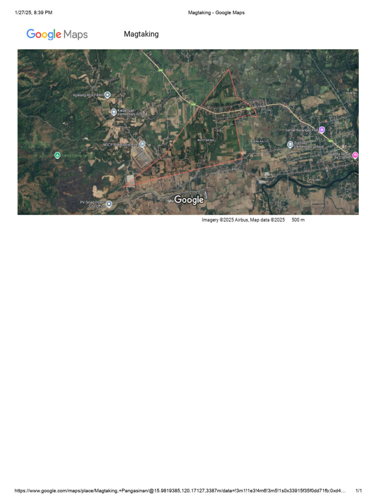 Magtaking View - Google Maps | PDF