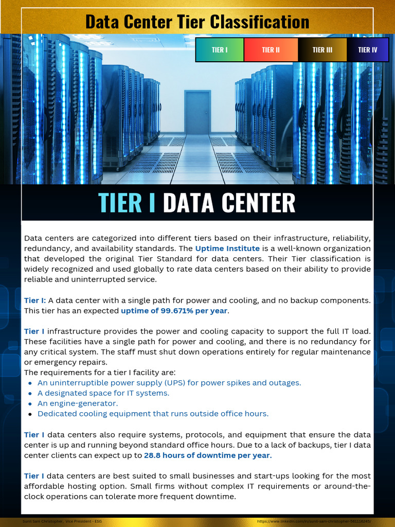 Data Center Tier Classification 1725513676 | PDF | Data Center | Fault ...