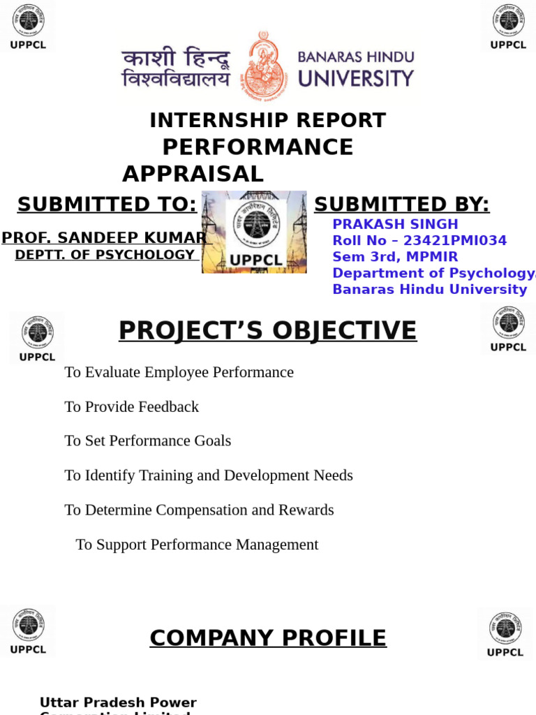 UPPCL Internship: Performance Appraisal | PDF