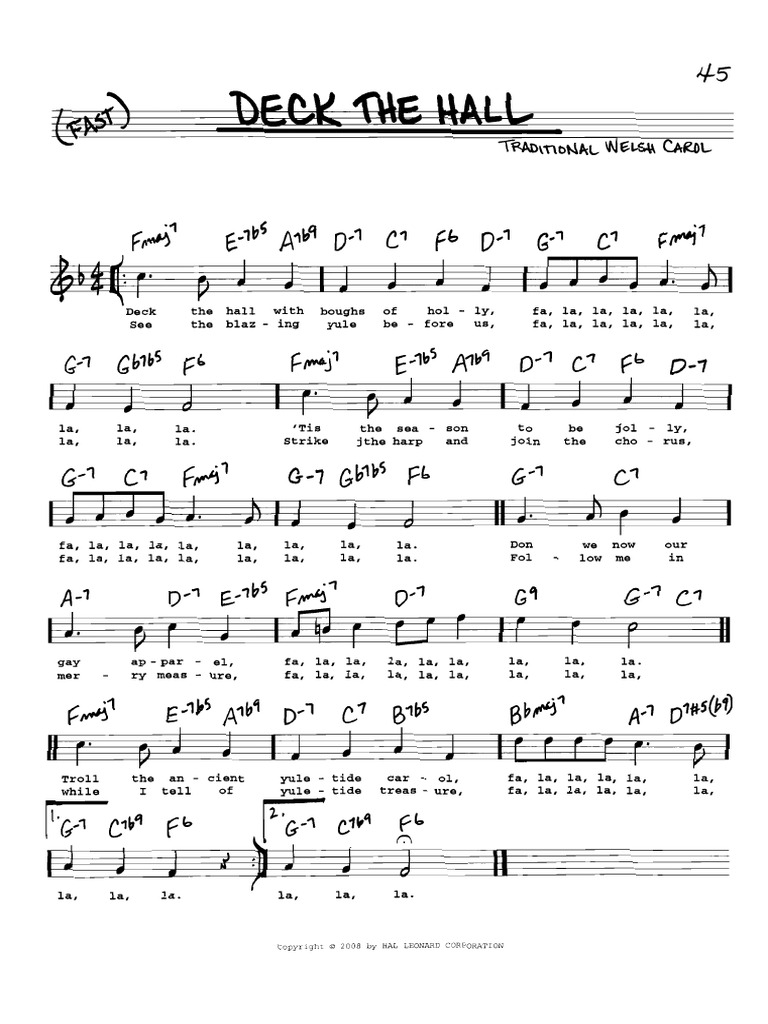 Deck The All (Pinheirinhos) | PDF