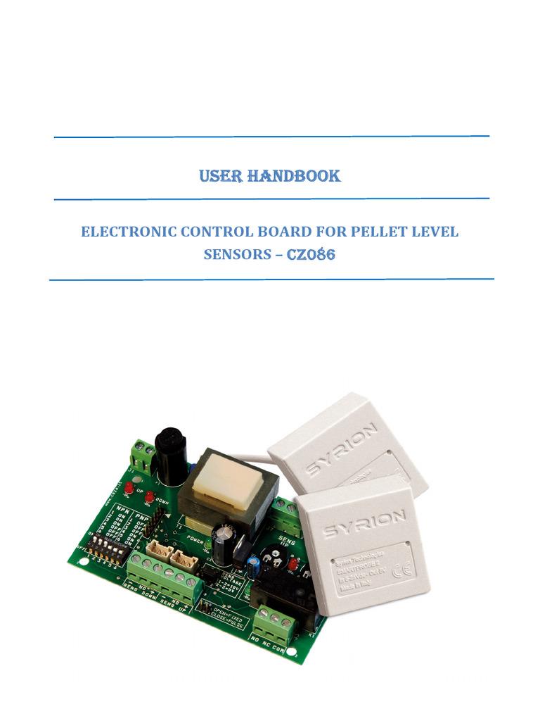 Pellet Sensor Board User Guide | PDF | Relay | Electronic Engineering