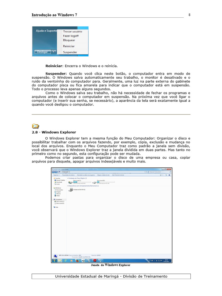 Windows Explorer | PDF | Drive de disco rígido | Microsoft Windows