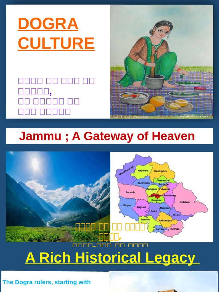 Dogra Culture: History, Festivals, and Temples | PDF