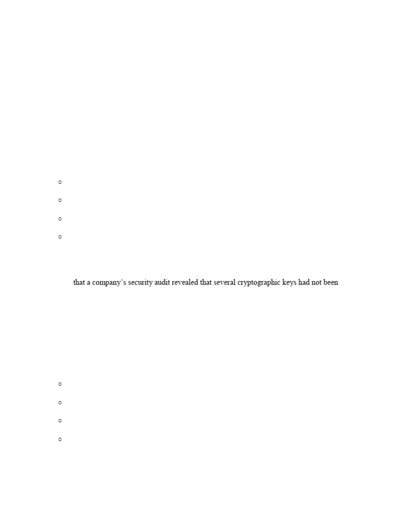 Accenture Networking Questions | PDF | Encryption | Key (Cryptography)