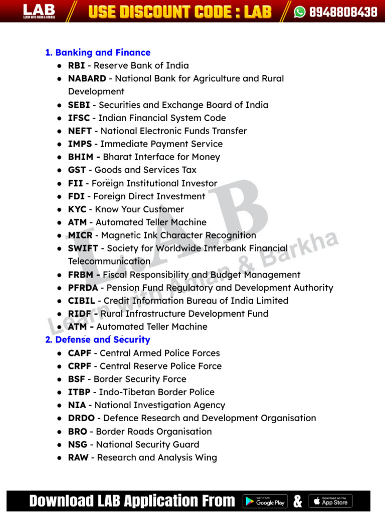 Top 100 Full Forms | PDF | Natural Gas