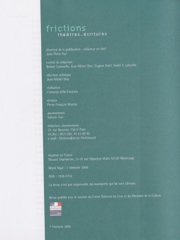 DANAN, Joseph - Fin de La Dramaturgie | PDF