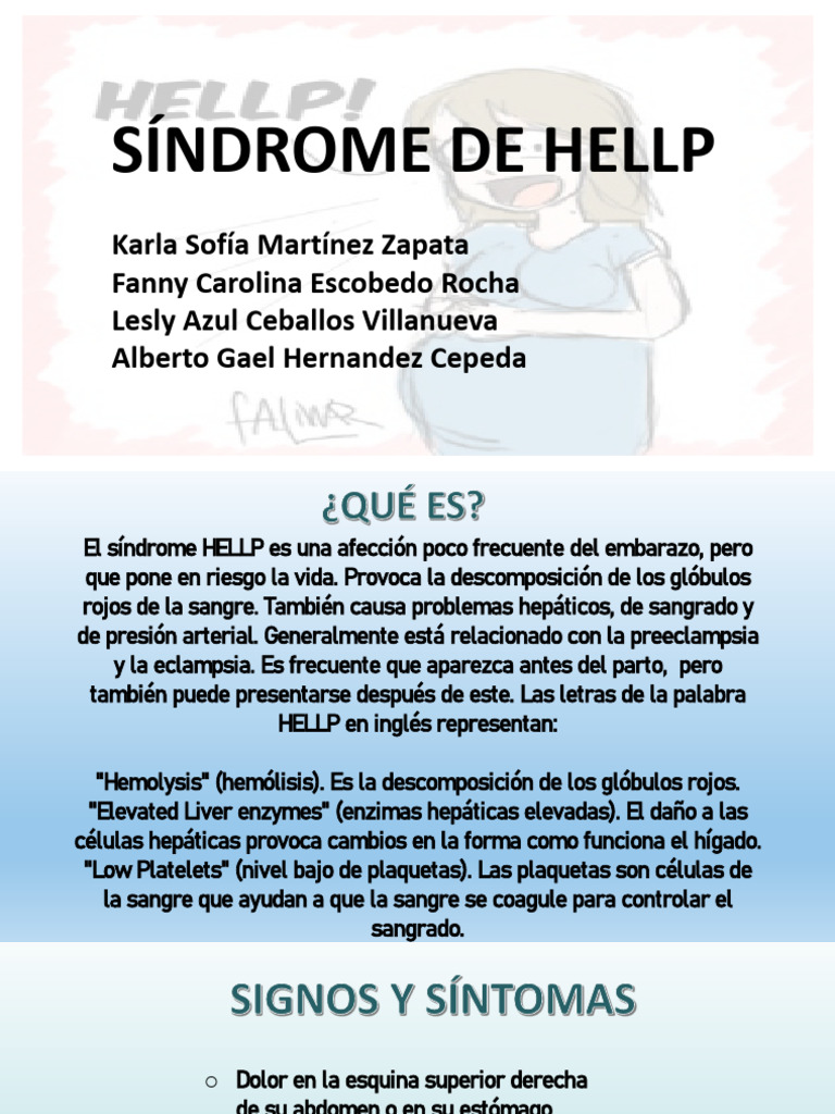 Hellp | PDF | Especialidades Medicas | Enfermedades y trastornos
