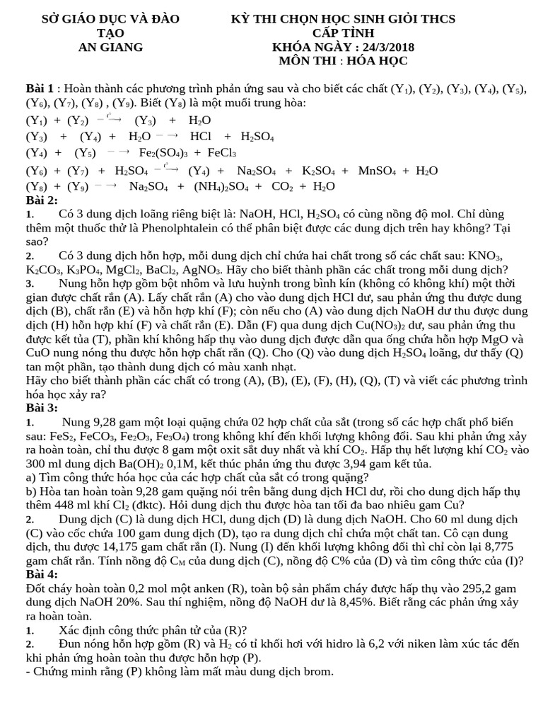 T. An Giang 17-18 (X) | PDF