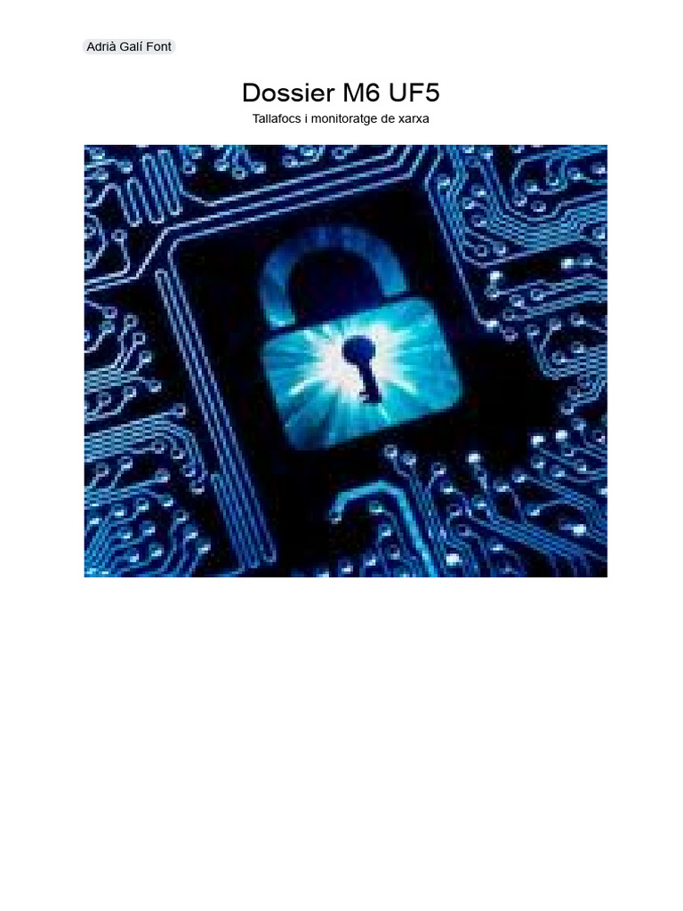 Dossier M6 UF5 | PDF