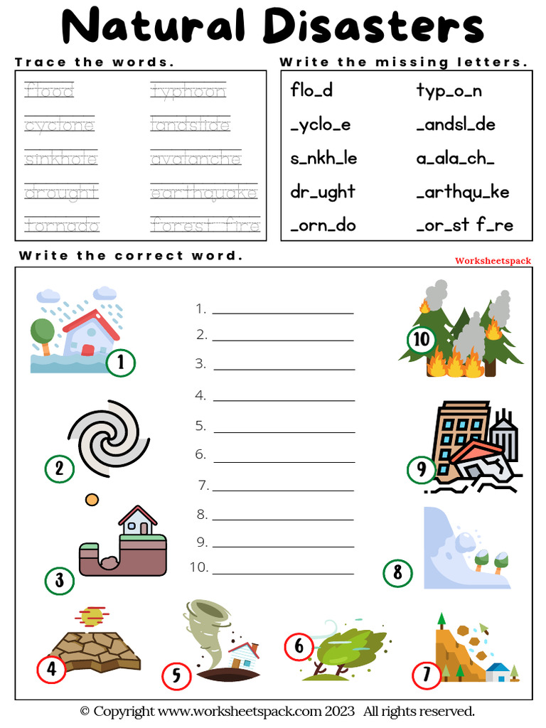 Natural Disasters 2 | PDF