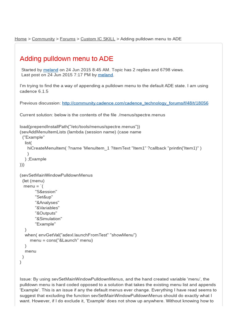 adding_pulldown_menu_to_ade | PDF | Menu | Menu (Computing)