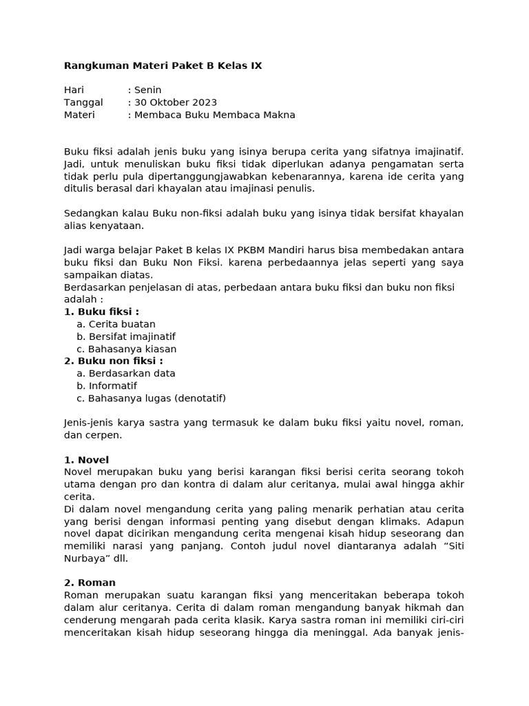 Membaca Buku Membaca Makna | PDF