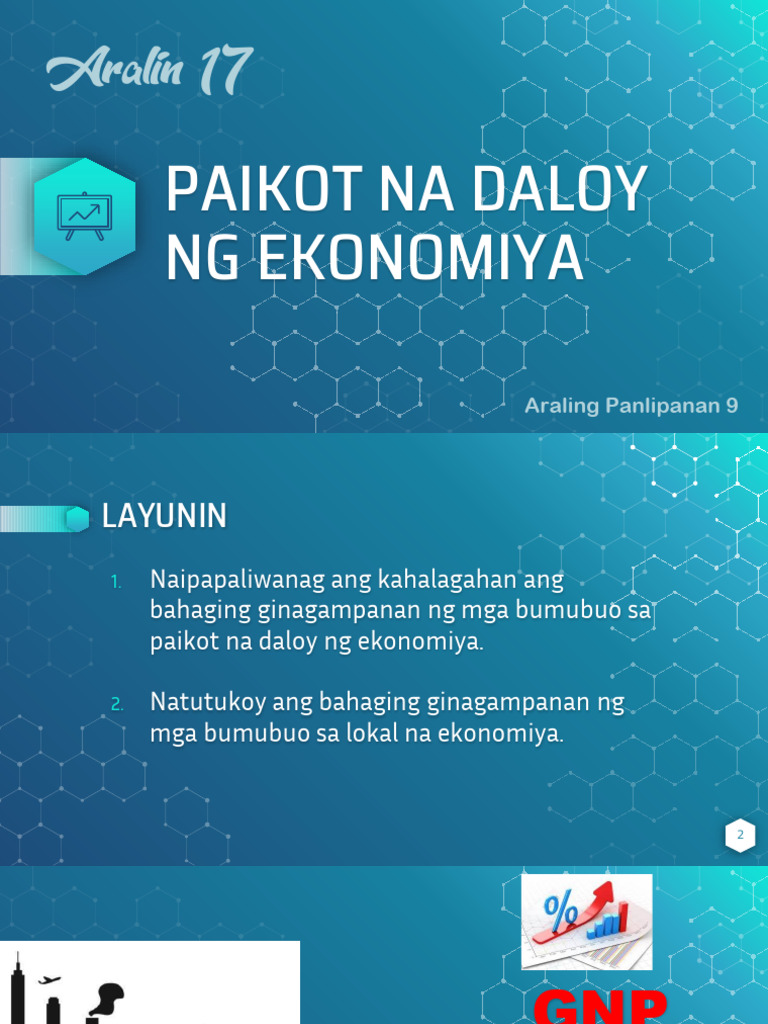 L17 Paikot Na Daloy Ng Ekonomiya 2021 2022.Pptx | PDF