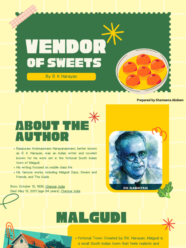 Vendor of Sweets Introduction | PDF