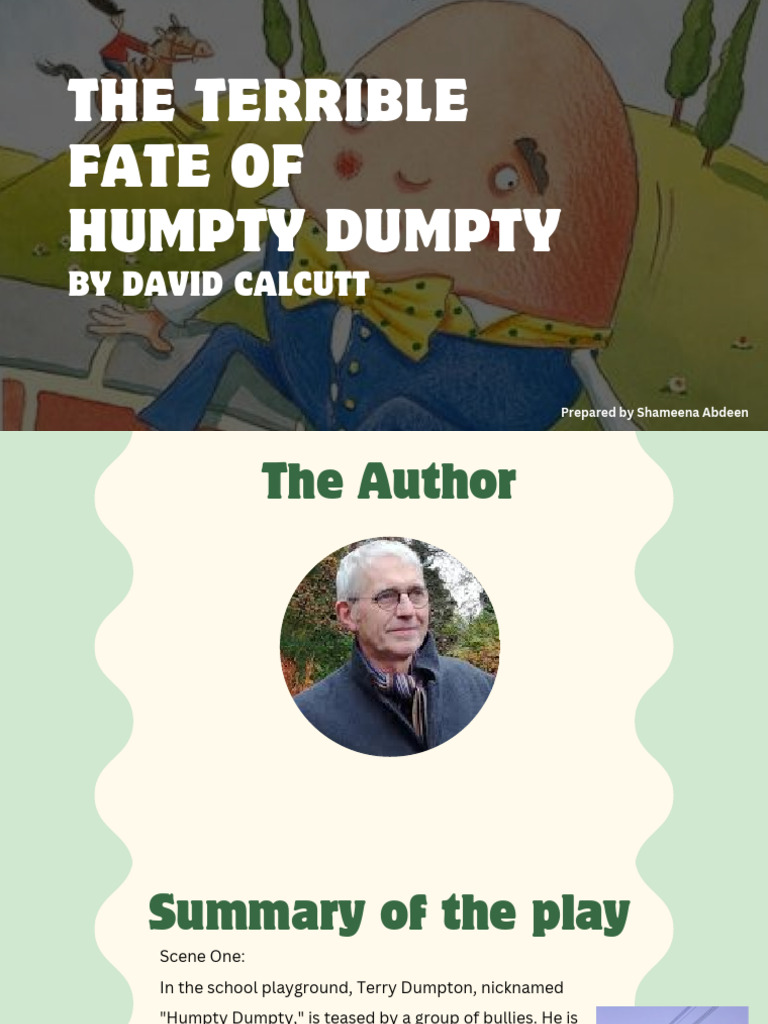 The Terrible Fate of Humpty Dumpty | PDF