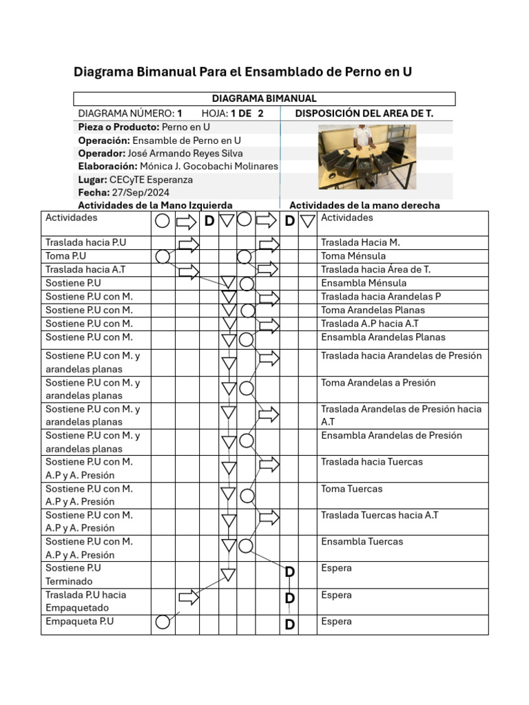 Diagrama Bimanual | PDF