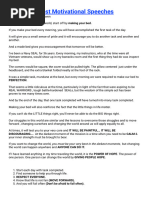 Admiral McRaven "Make Your Bed" Speech | PDF | United States Navy Sea Ls