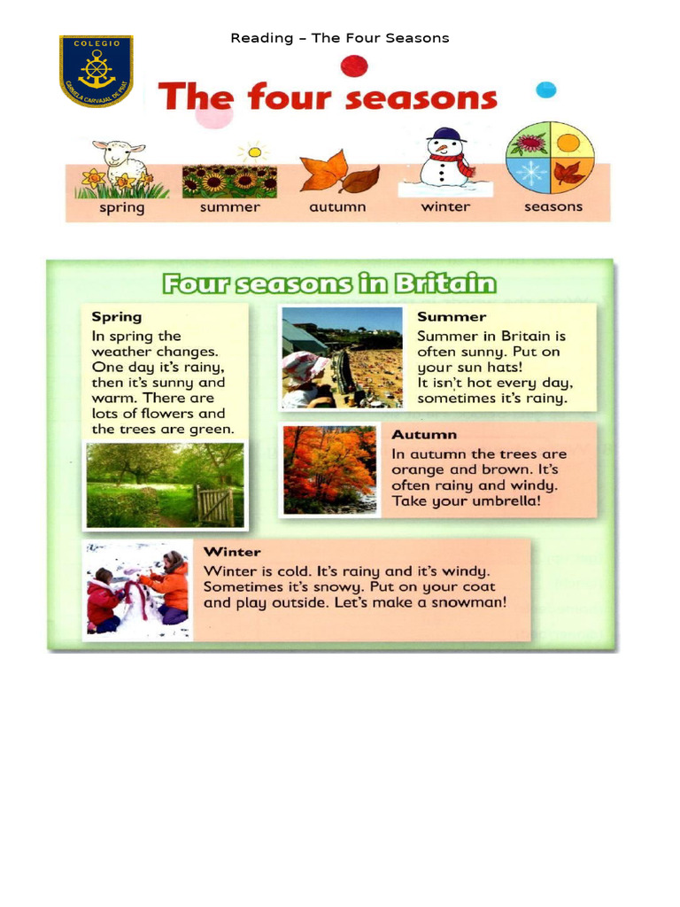 the four seasons | PDF