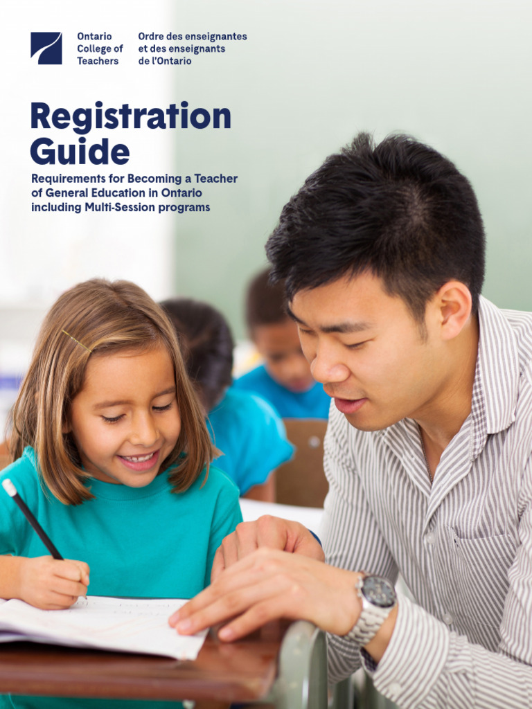 Ontario Teacher Registration Requirements | PDF | Criminal Record | Teachers