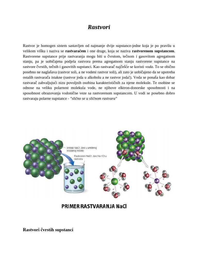 rastvori | PDF