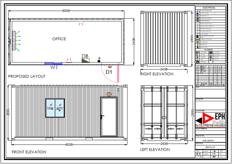 6M OFFICE CONTAINER | PDF | Manufactured Goods | Equipment