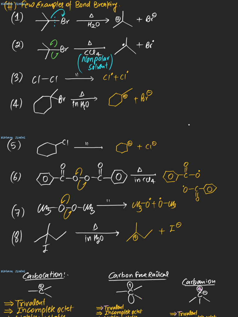 General Organic Chemistry - L-03 (Class Notes) NJ - 247-Unlocked | PDF