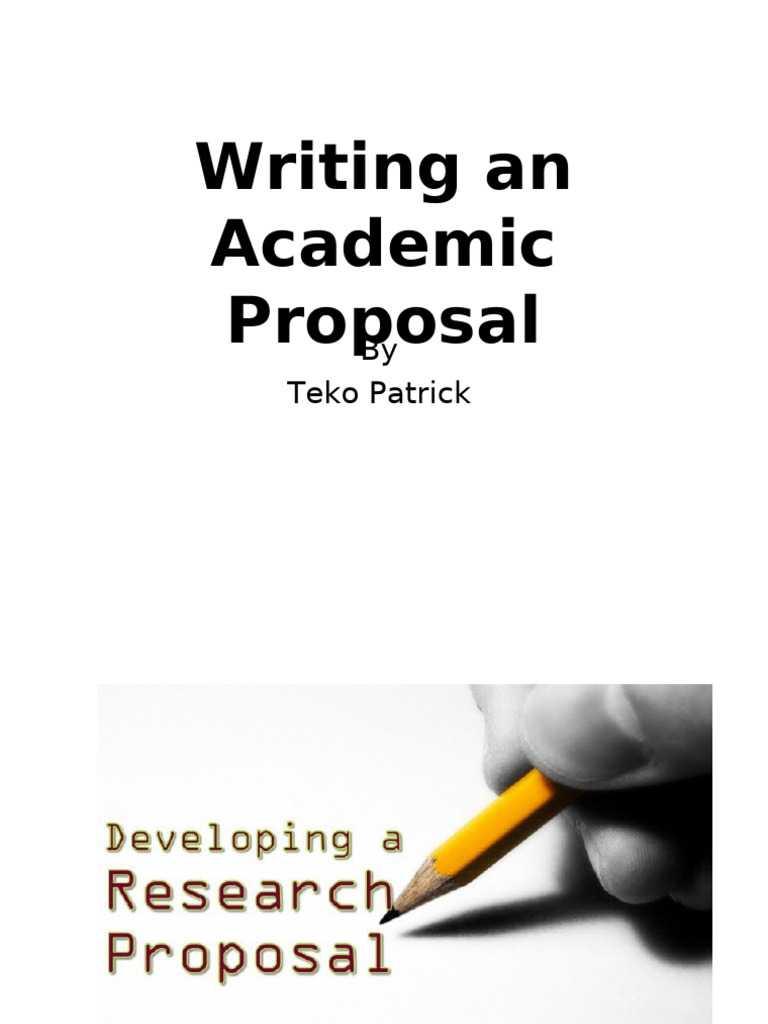 Academic Proposal Writing Guide | PDF | Inquiry | Science