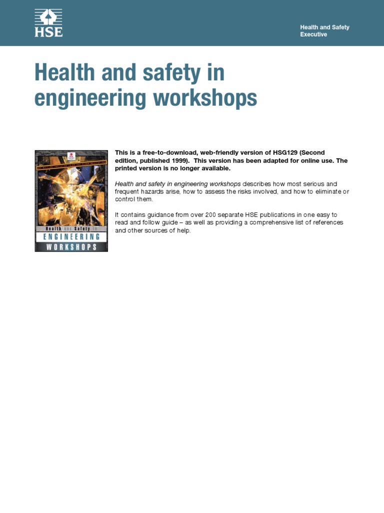 Hse - Health and Safety in Engineer in Workshops | PDF | Forklift ...