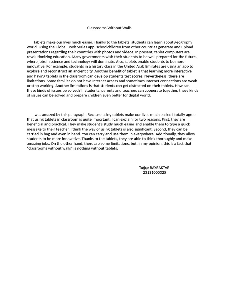 Classrooms Without Walls | PDF