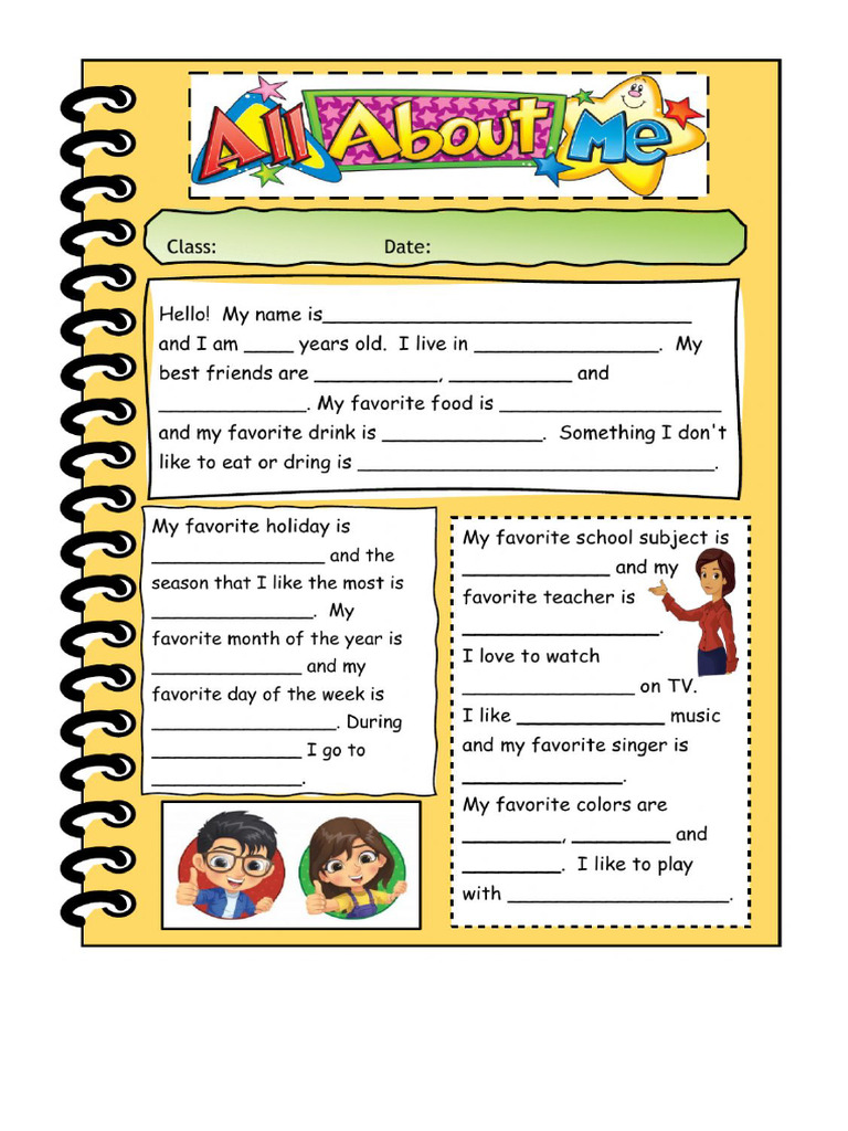 All About Me | PDF