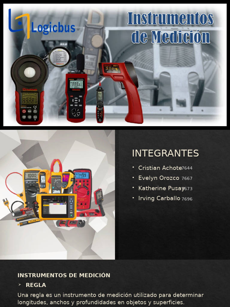 Instrumentos de Medicion 2 | PDF | Pascal (Unidad) | Ingenieria Eléctrica