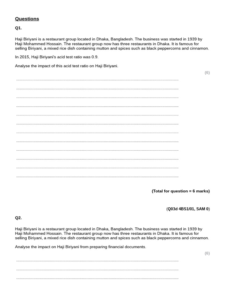 Assignmwnt Justify Questions | PDF